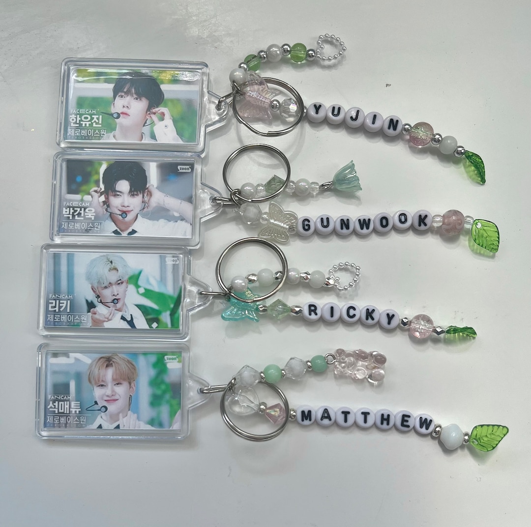 Zerobaseone Member Keychains - Etsy