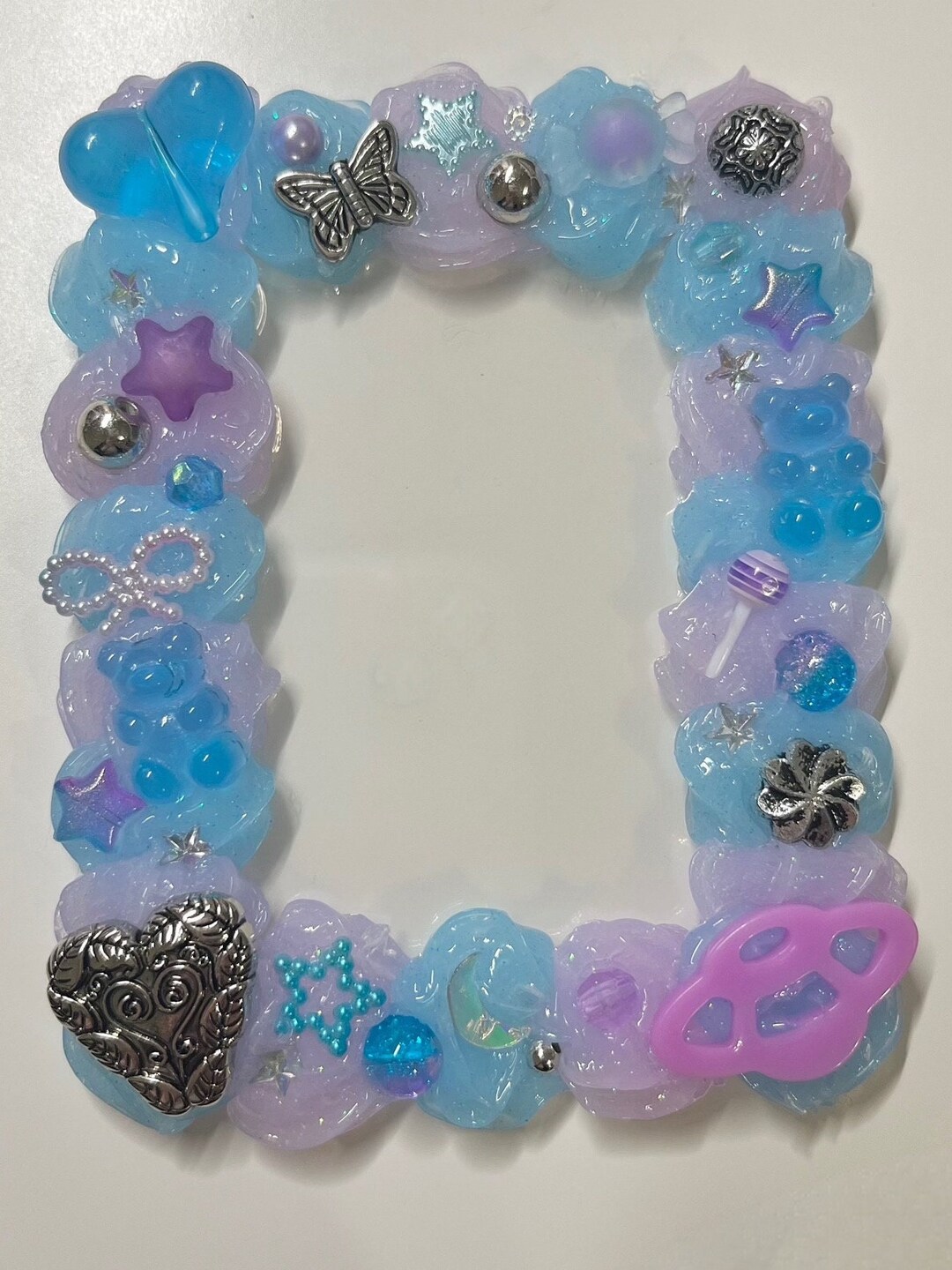 Blue and Purple Decoden Toploader - Etsy