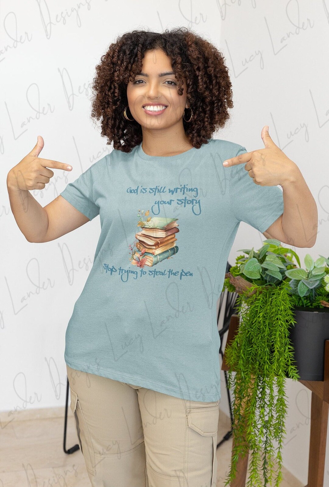 T040 Encouraging Inspirational Shirt, Faith Based Women's Tee ...