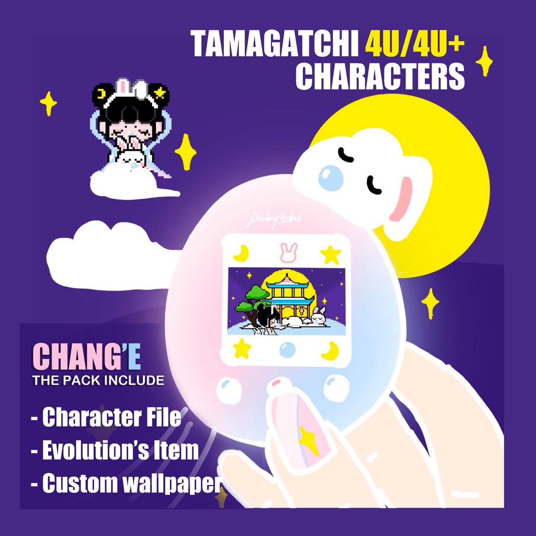 Nanci Fairies - Chang'e Tamagotchi 4U/4U+ Characters DLC - Etsy
