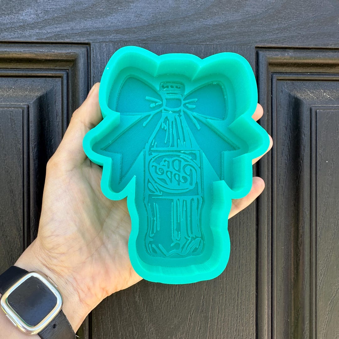 Dr Pepper Mold, Soda Bottle Mold, Car Freshie Mold, Bow Freshie Mold ...