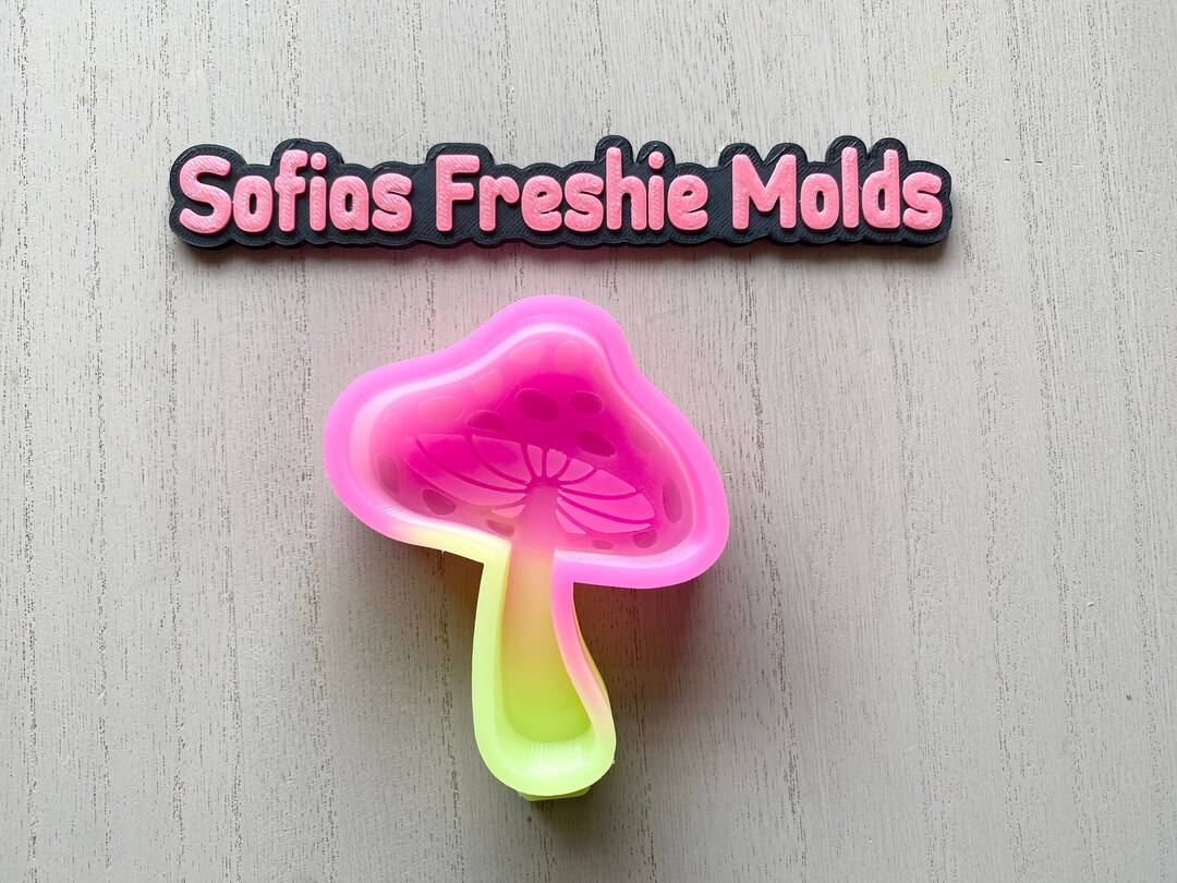 Mushroom Freshie Mold Mushrooms Silicone Mold Freshie - Etsy