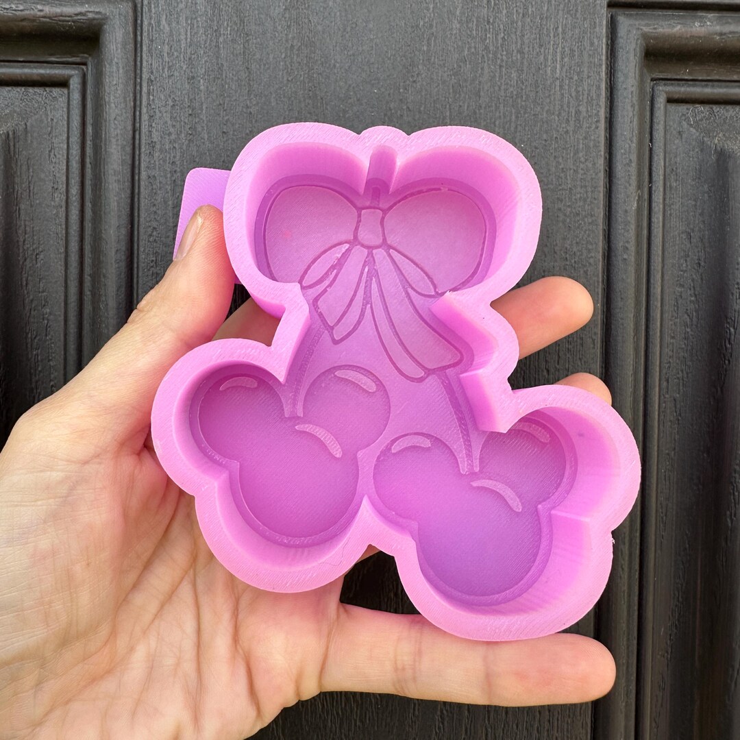 Mickey Cherries Freshie Mold, Mickey Freshie, Freshie Silicone Molds ...