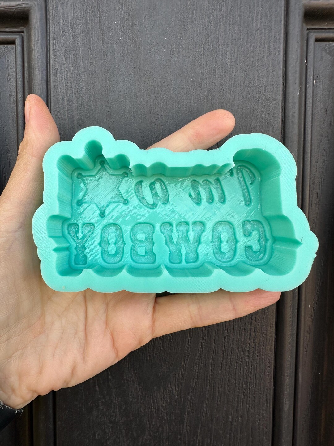I'm a Cowboy Freshie Mold, Cowboy Mold, Freshie Silicone Molds ...