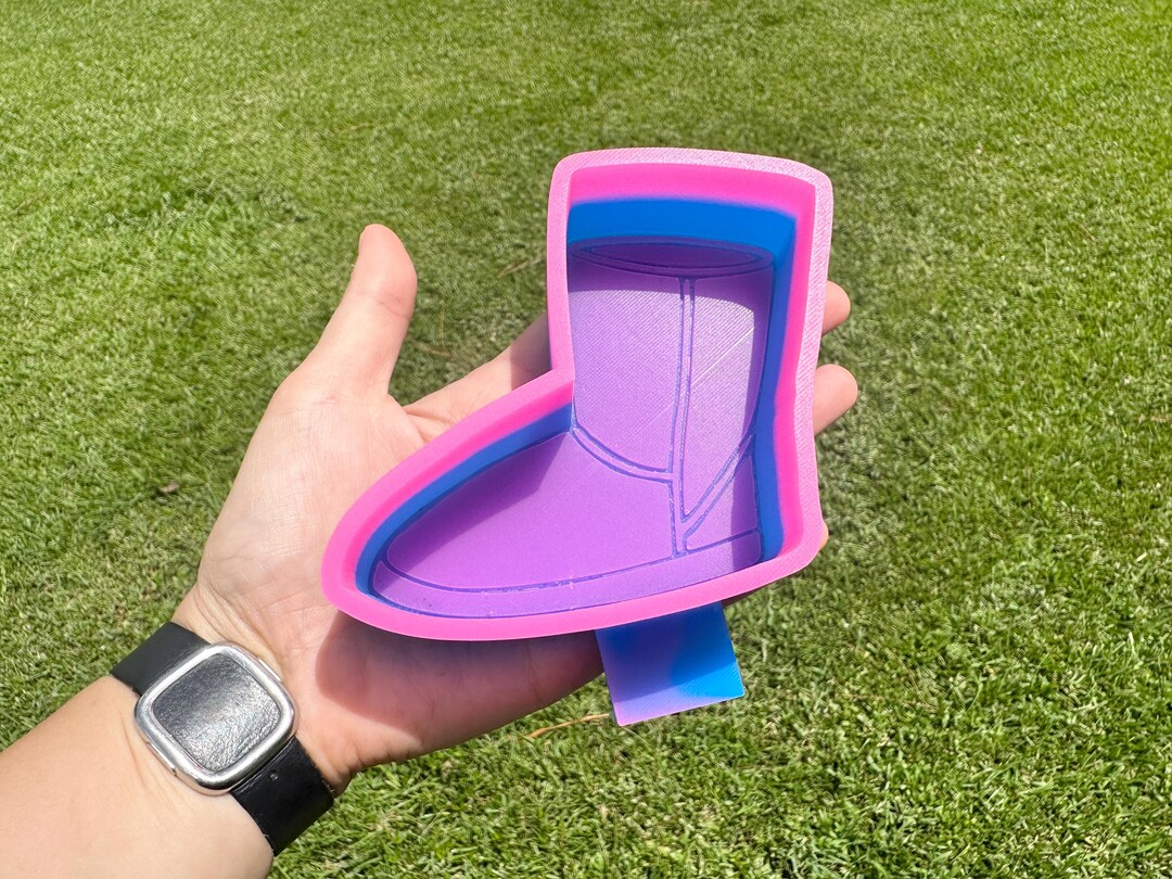 Winter Boot Freshie Mold, Boots Mold, Freshie Silicone Molds, Silicone ...