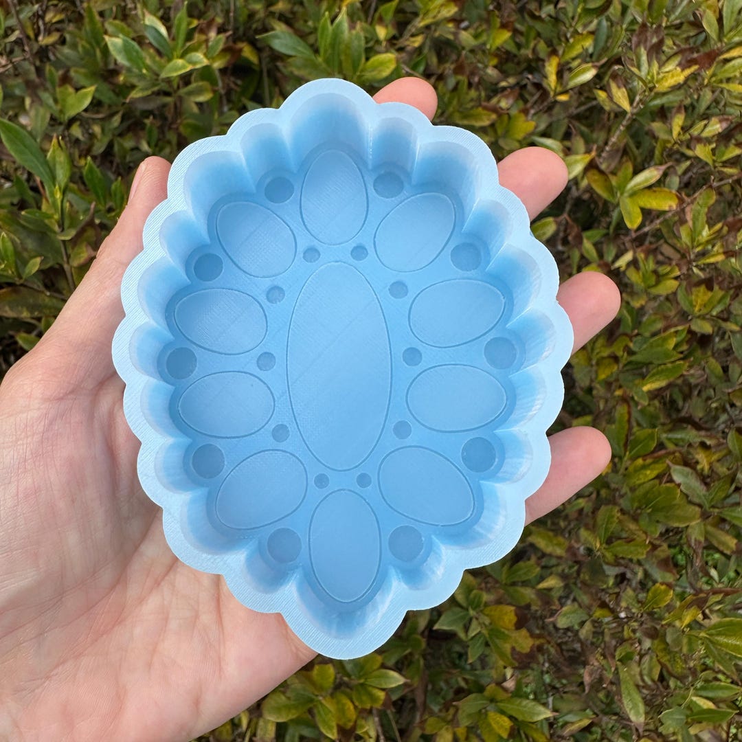 Concho Freshie Mold, Concho Mold, Freshie Silicone Molds, Silicone ...