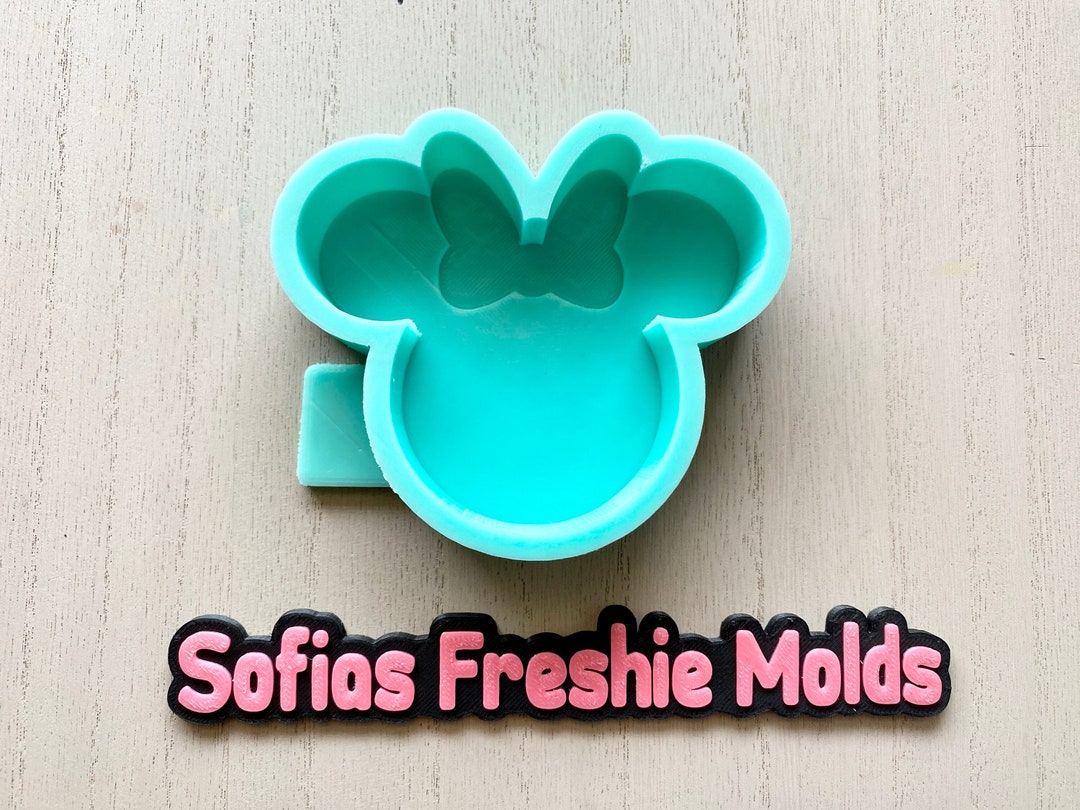 Minnie Freshie Mold, Mickey Freshie Mold, Freshie Silicone Molds ...