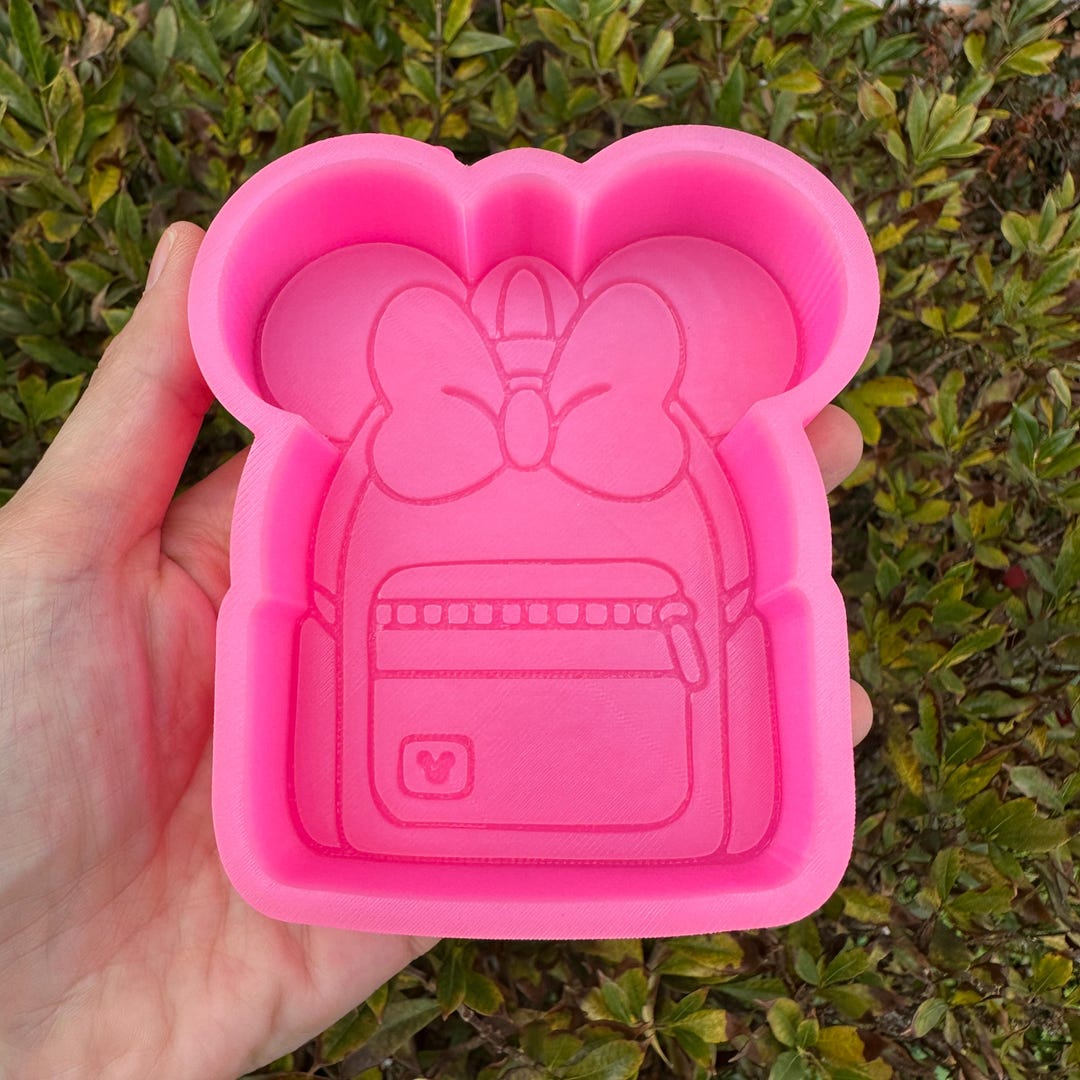 Mickey Backpack Freshie Mold, Mickey Freshie, Freshie Silicone Molds ...