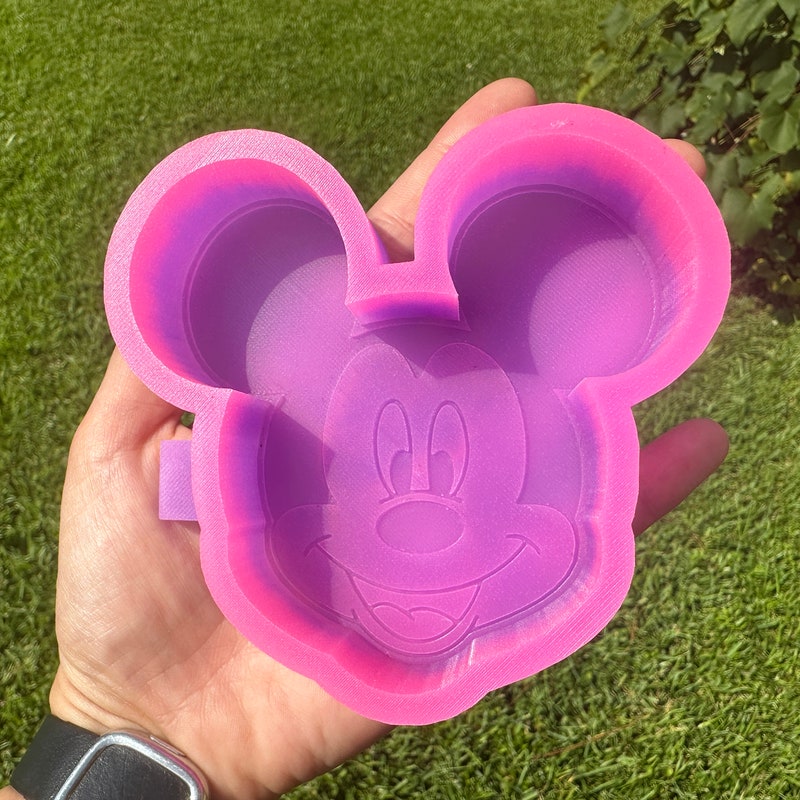 Mickey Mouse Silicone Mold - Etsy