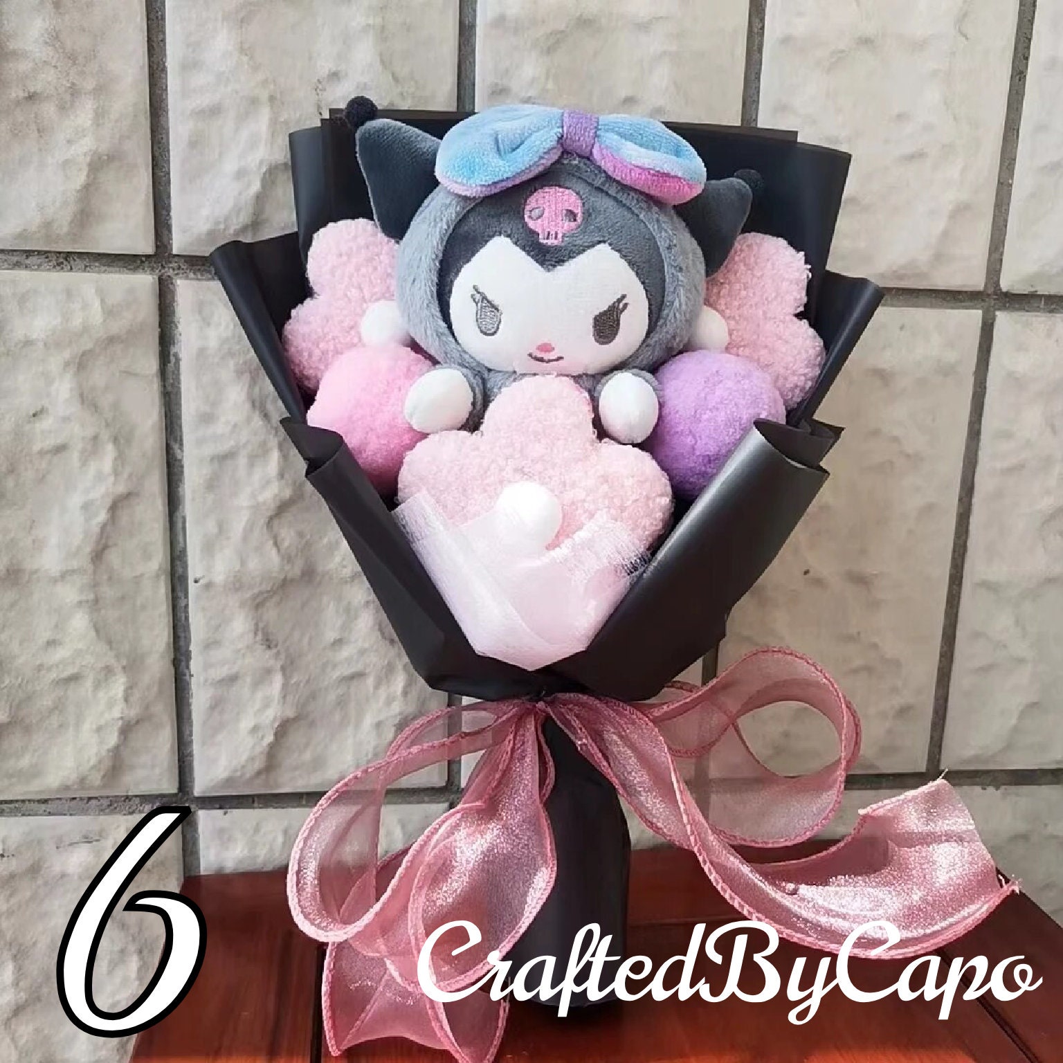 Sanrio Bouquet Sanrio Gift Handmade Kuromi Flower Anniversary Gift Hello Kitty Bouquet Valentine ...
