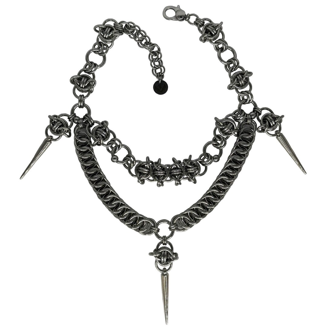 Chunky Barbed Chain - Etsy