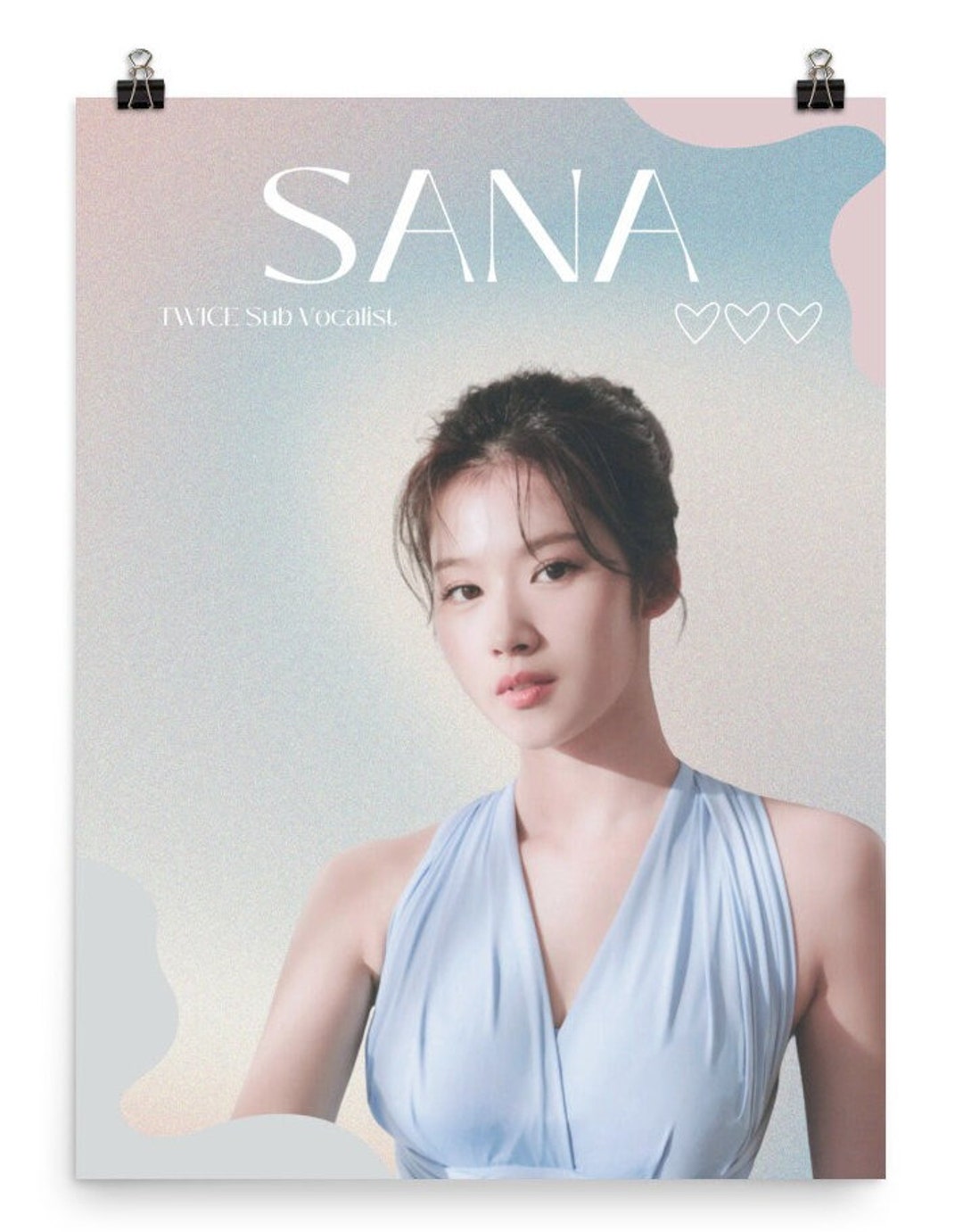 TWICE Sana Poster | 18" X 24" | K-pop Poster | Physical Print Poster ...