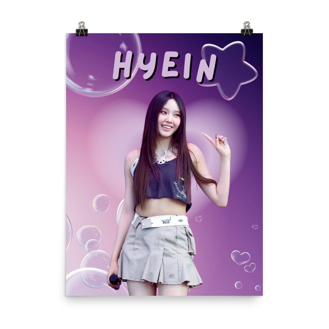 New Jeans Hyein Poster 18 X 24 K-pop Poster Physical Print Poster KPOP ...