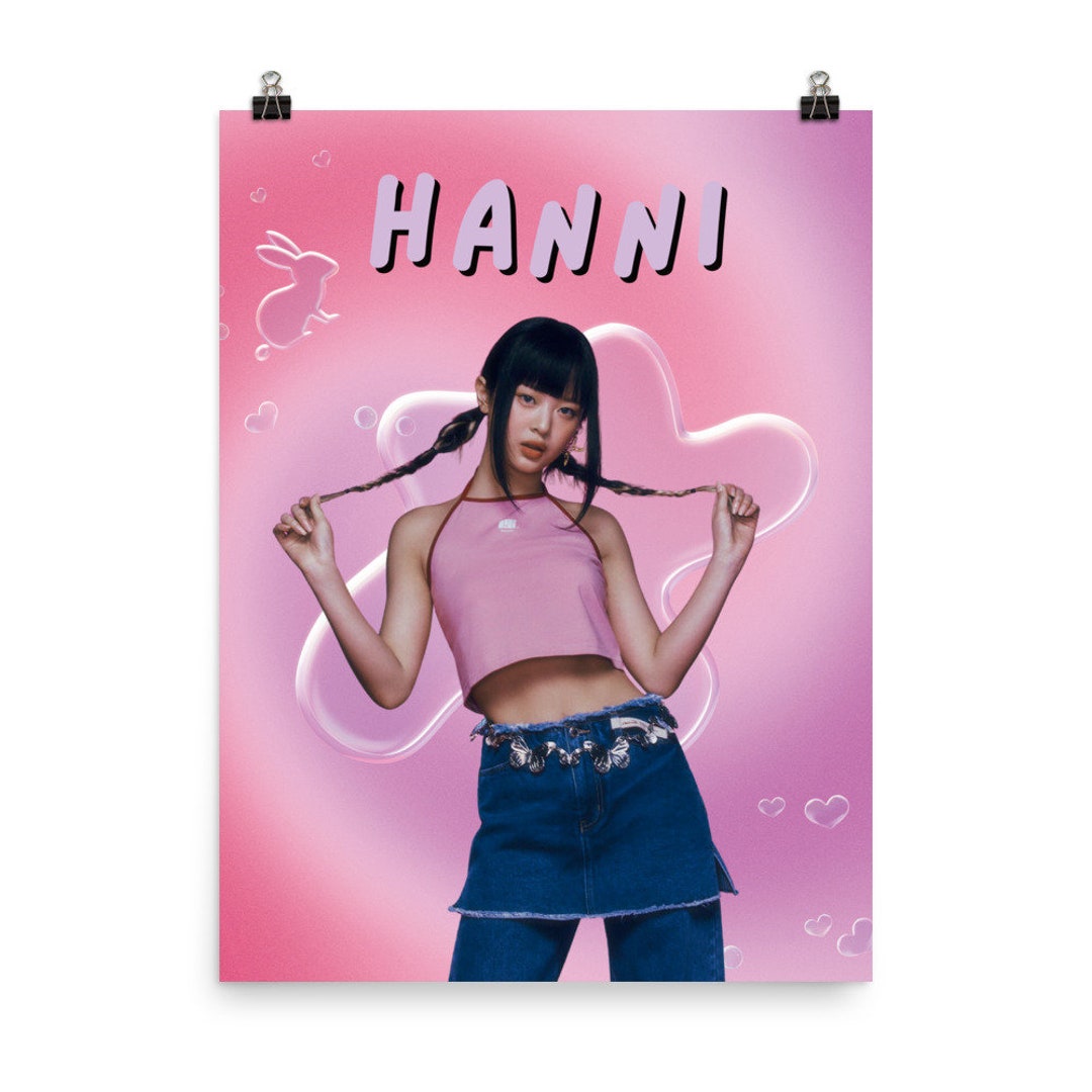 New Jeans Hanni Poster 18 X 24 K-pop Poster Physical Print Poster KPOP ...