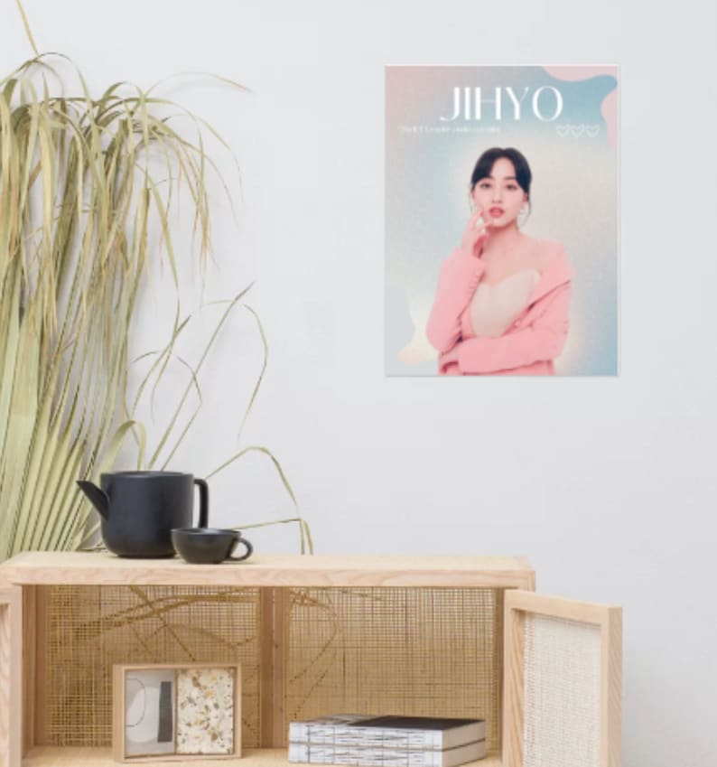 TWICE Jihyo Poster | 18" X 24" | K-pop Poster | Physical Print Poster ...