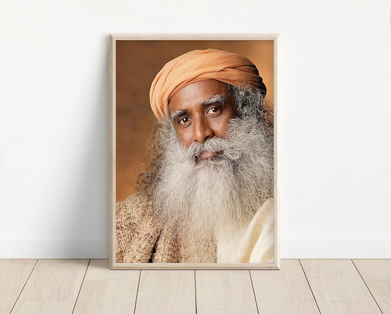 Sadhguru Wall Art, Sadhguru , Sadhguru Picture , Isha Yoga, Poster ...