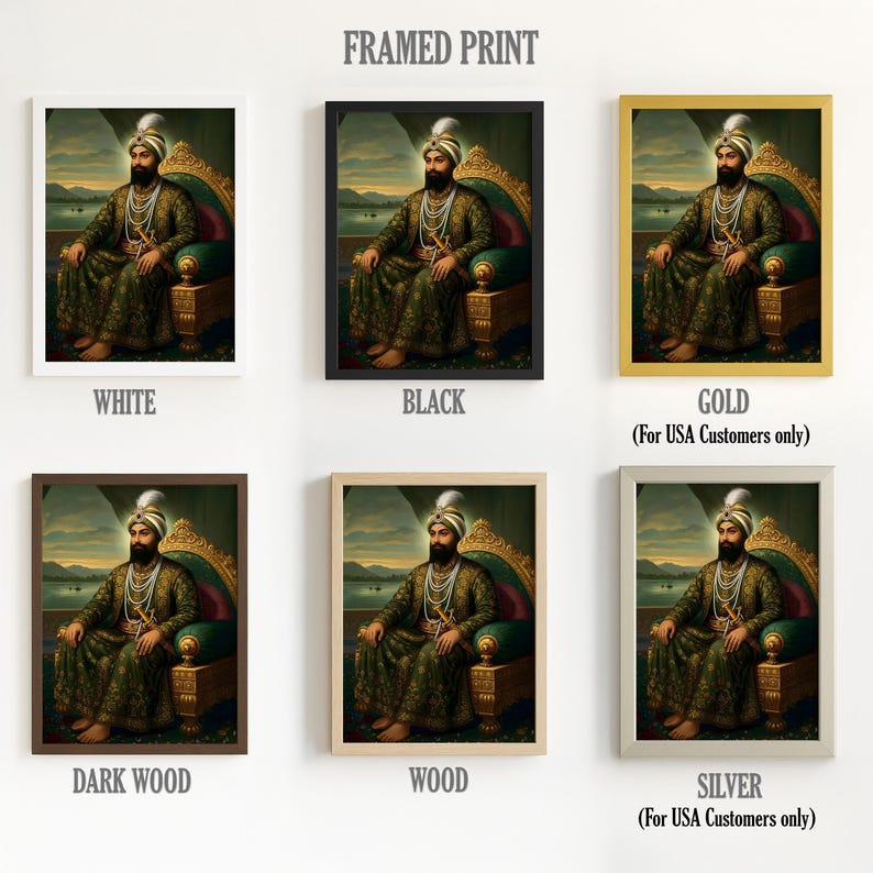 Sikh Art | Guru Gobind Singh | Tenth Sikh Guru From 1675 to 1708 | Sikh ...