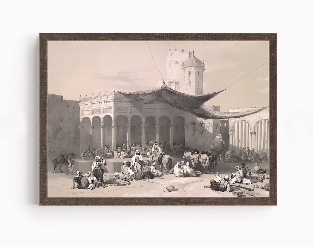 Sikh Art Sikh Soldiers Receiving Their Pay at the Royal Durbar Vintage ...