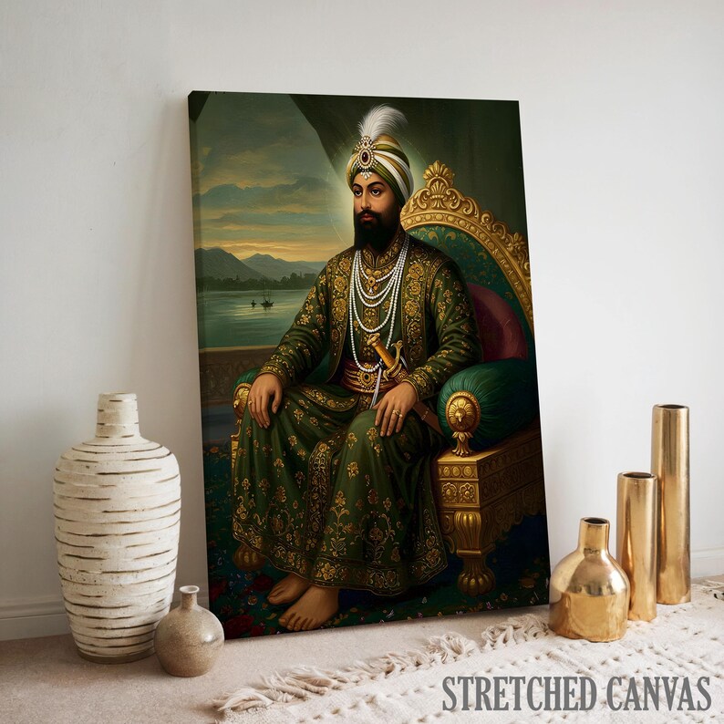 Sikh Art | Guru Gobind Singh | Tenth Sikh Guru From 1675 to 1708 | Sikh ...