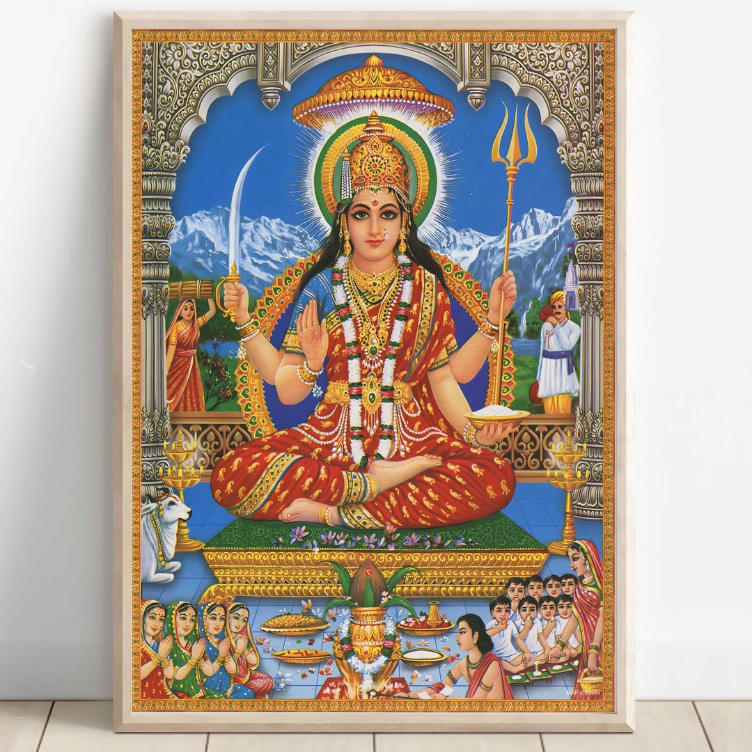 Santoshi Mata, Santoshi Ma, Mother of Happiness, Daughter of Ganesh ...