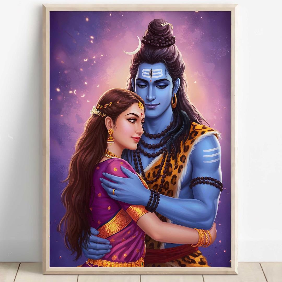 Shiva and Parvati, God Shiva, Parvati, Shiv Parvati Hindu God, Shiv Art ...