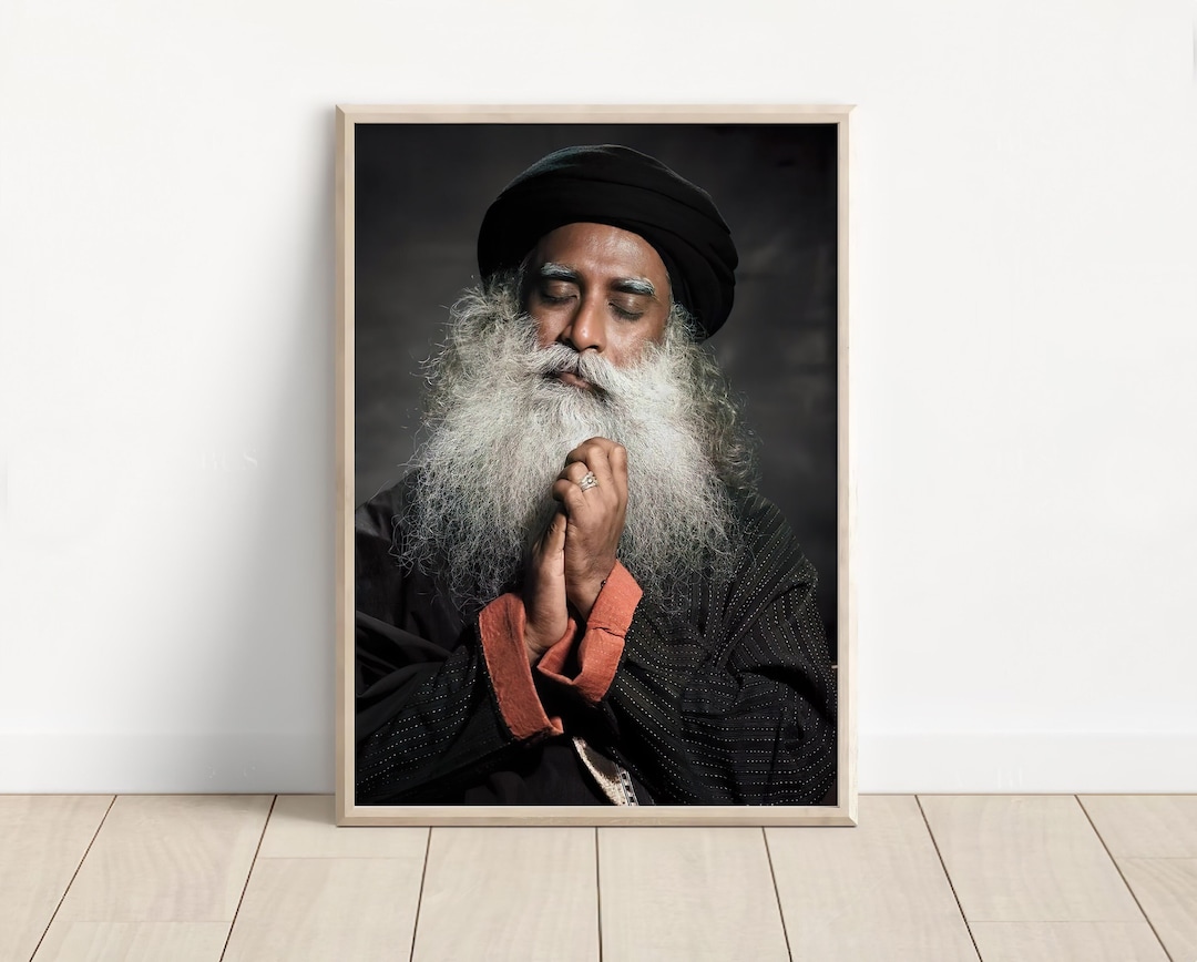 Sadhguru Wall Art, Sadhguru , Sadhguru Picture , Isha Yoga, Poster ...