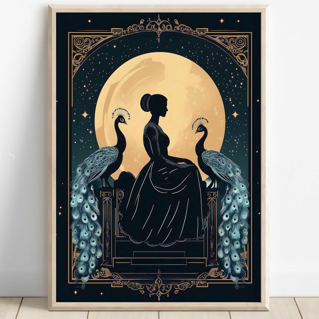 Hera Wall Art, Greek Goddess of Marriage and Queenship, Mythology ...