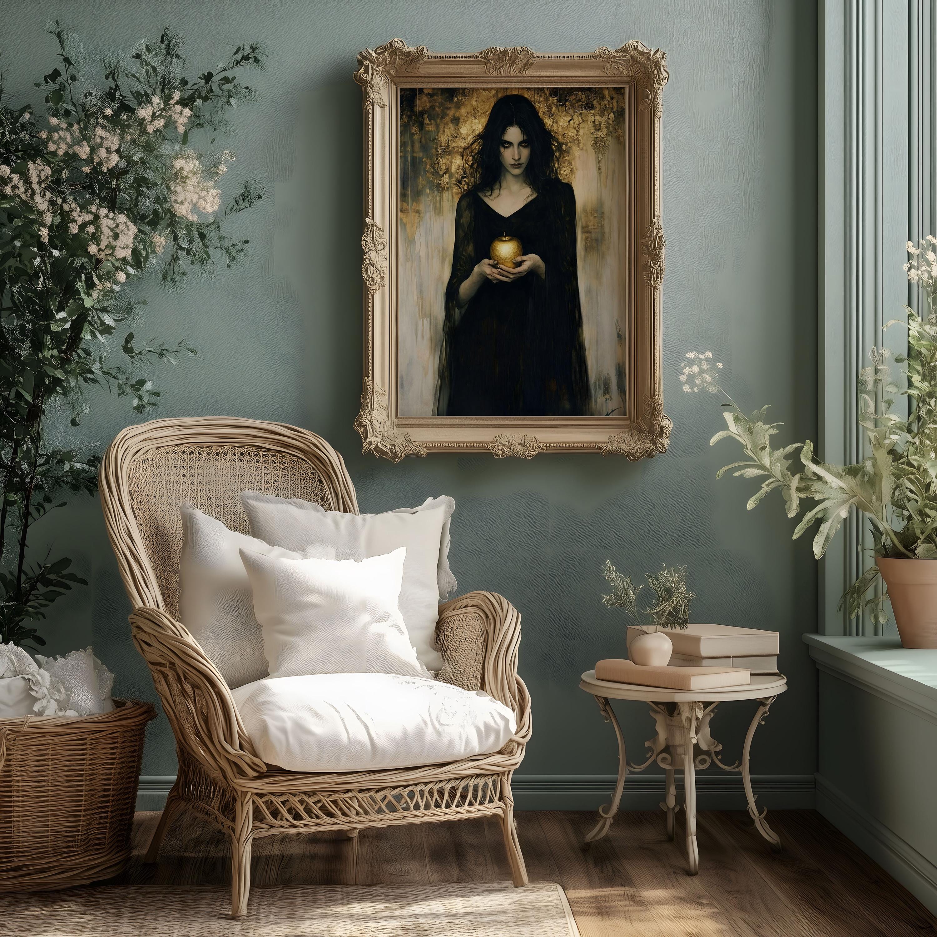 Eris Wall Art, Greek Goddess of Discord, Mythology Decor, Divine ...