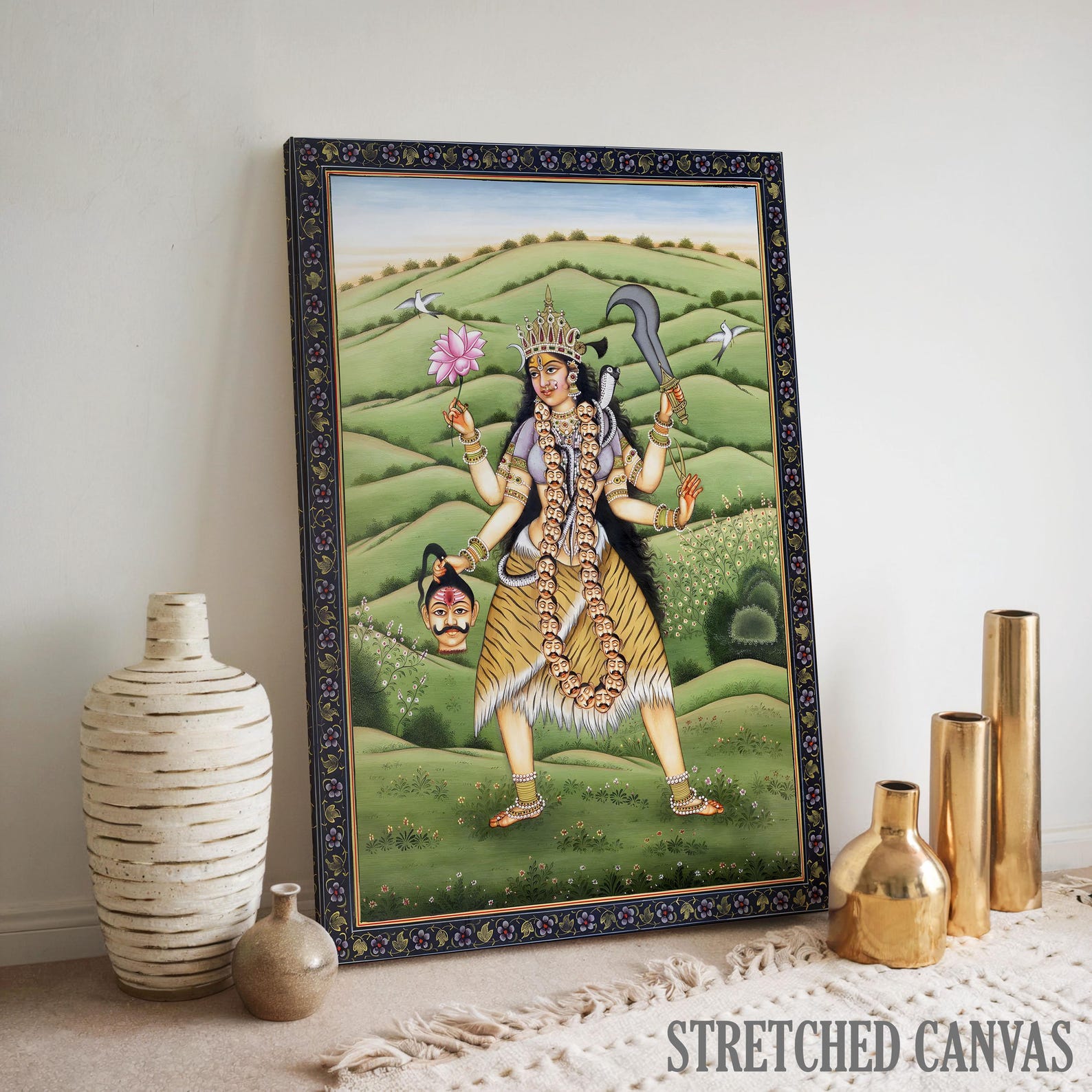 Tara Mahavidya Poster | Hindu Goddess of Compassion Wall Art | Tantric ...