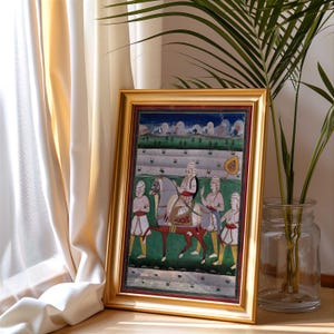 Sikh Art | Rana Ranjit Singh | Vintage Art | Religious Art | Print ...