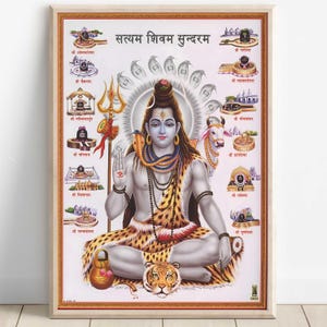 Shiva, God Shiva, Hindu God, Shiv Art, Indian God, Shiva Wall Art, Shiv ...