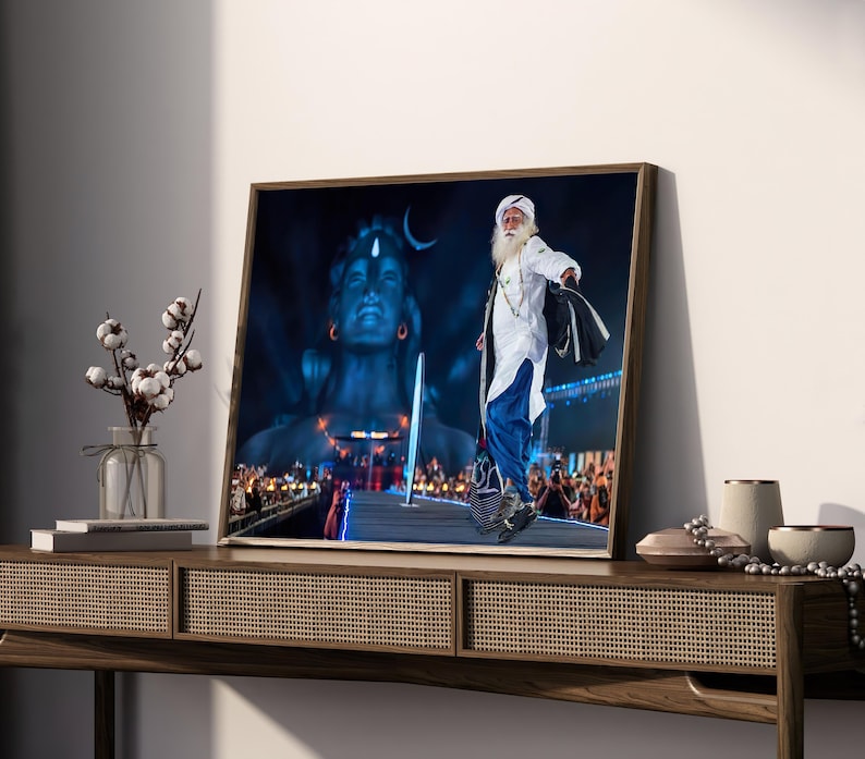 Sadhguru Wall Art, Sadhguru , Sadhguru Picture , Isha Yoga, Poster ...