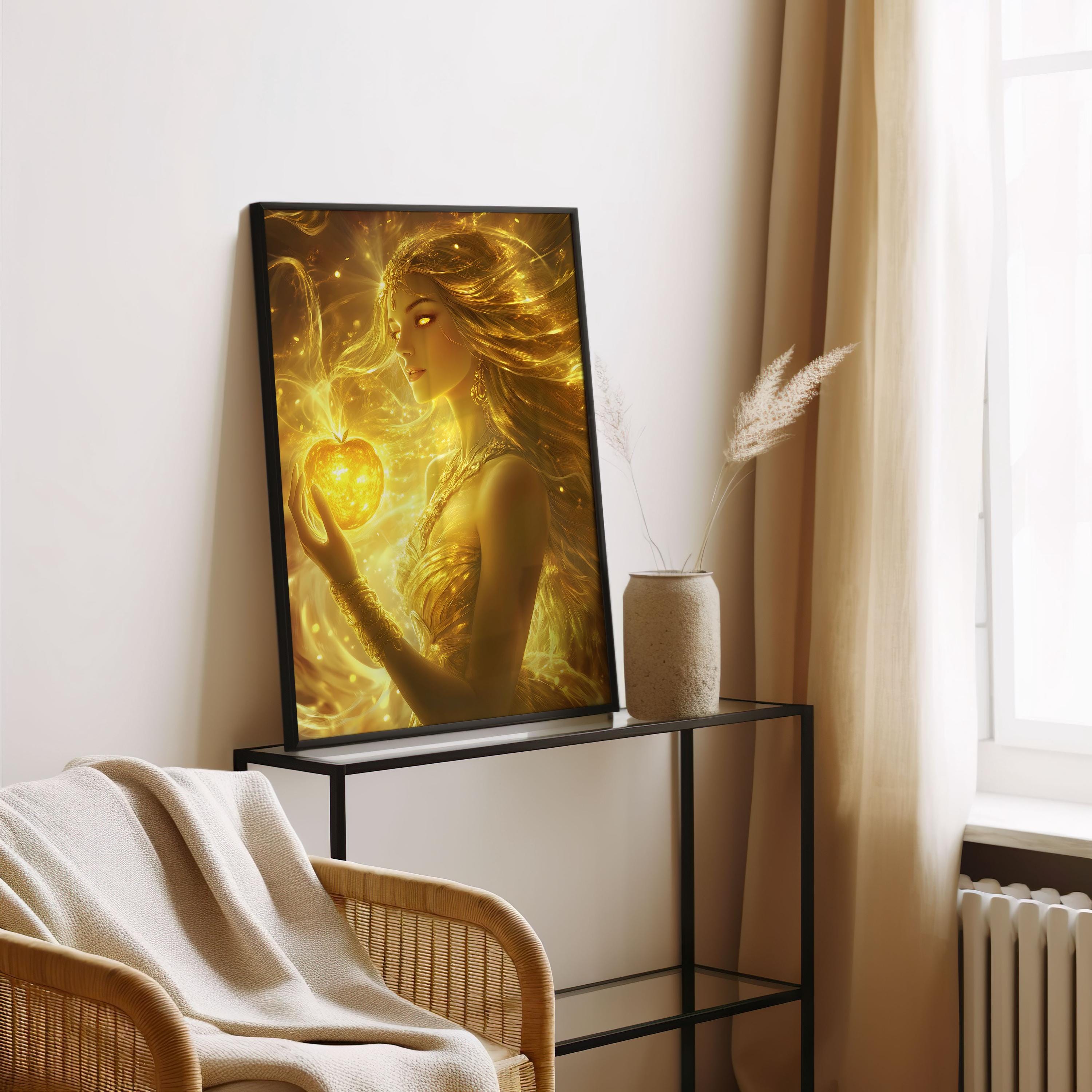 Eris Wall Art, Greek Goddess of Discord, Mythology Decor, Divine ...