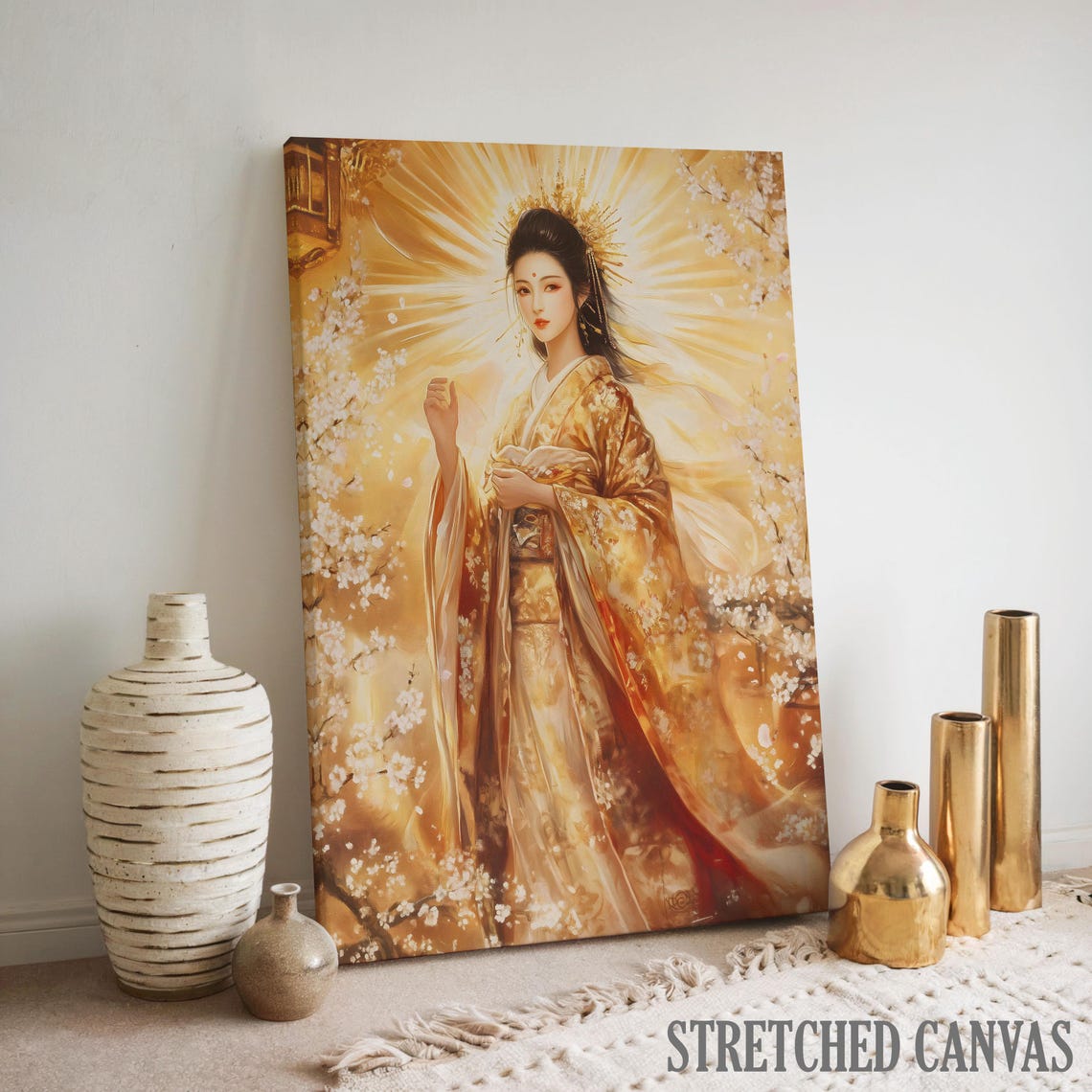 Amaterasu Print, Amaterasu Art, Amaterasu Goddess, Japanese Sun Goddess ...
