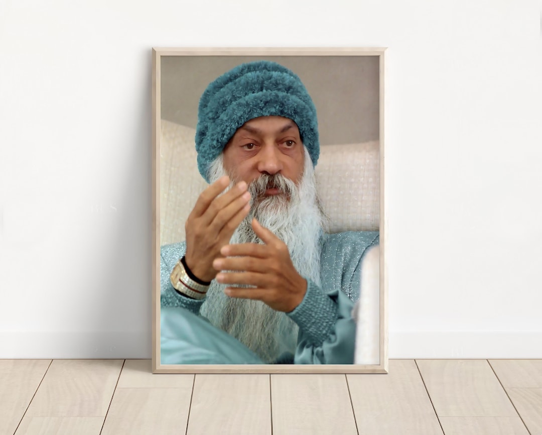 Osho Wall Art Osho Osho Picture Acharya Rajneesh - Etsy