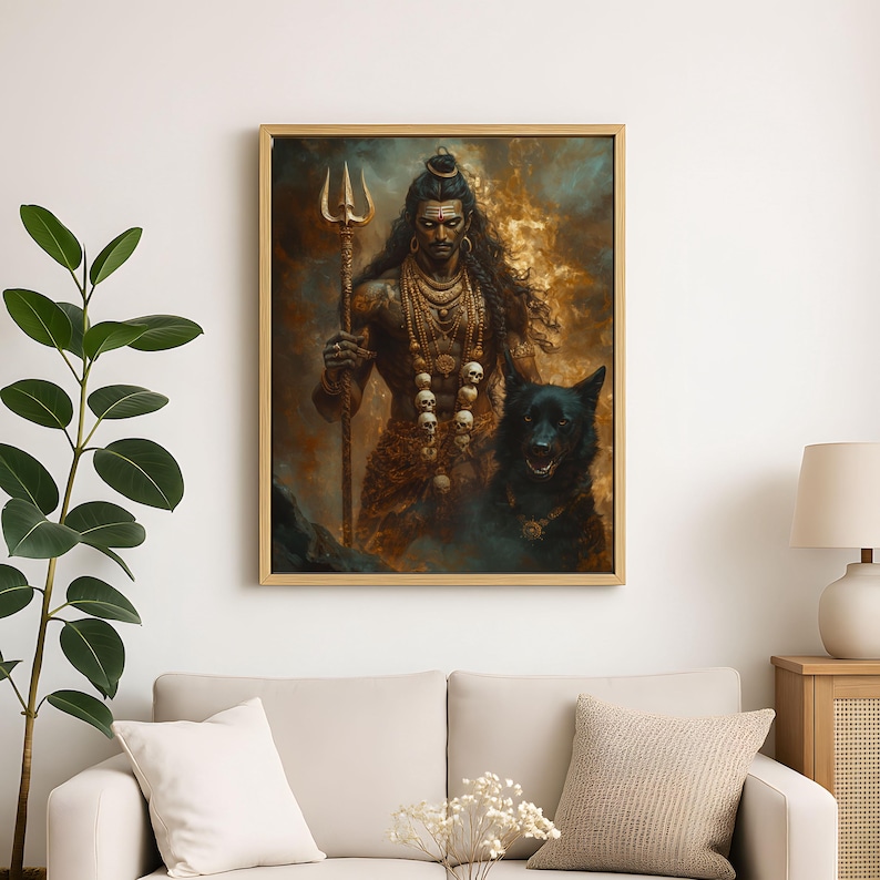 Shiva, God Shiva, Shiv With Dog, Hindu God, Shiv Art, Indian God, Shiva ...