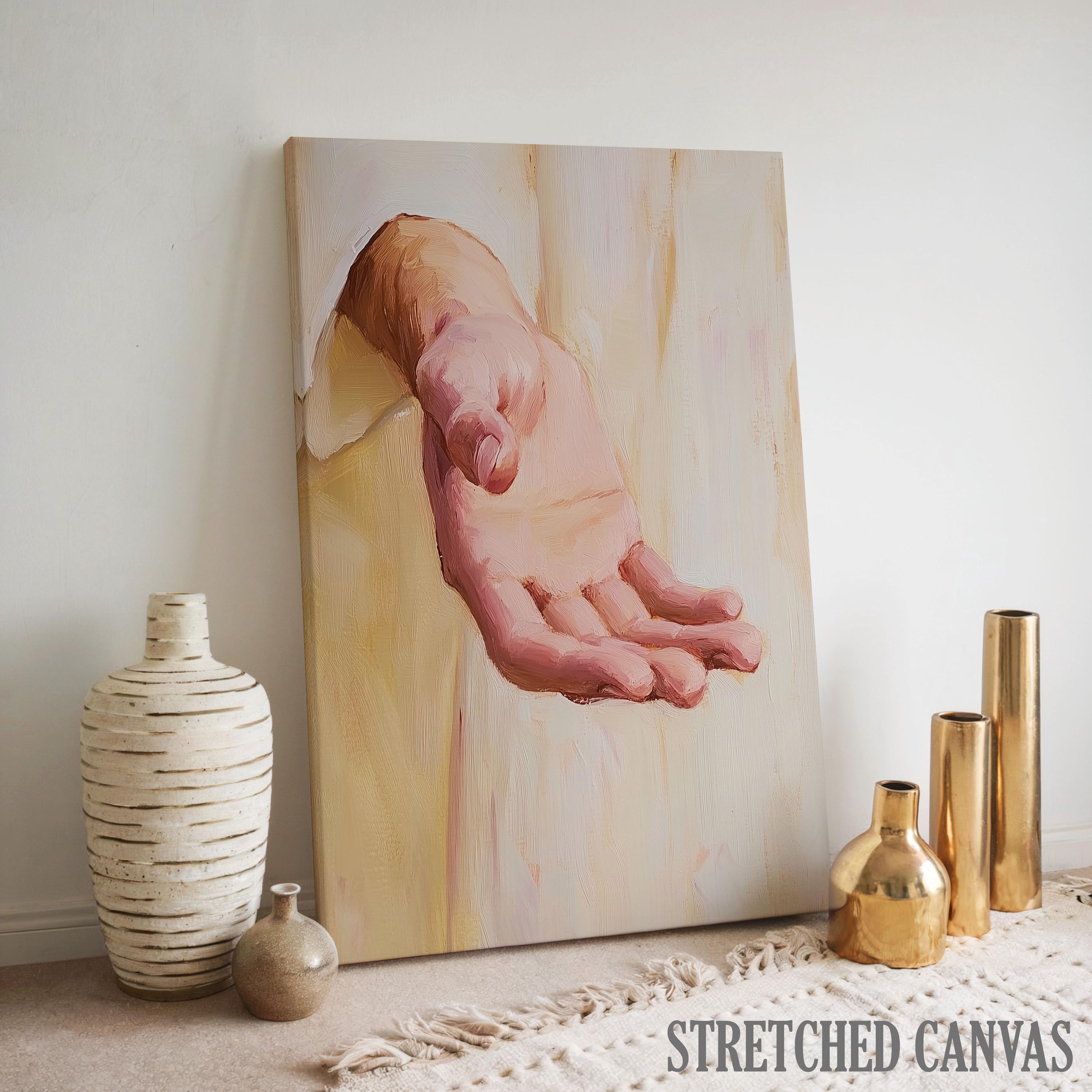 Christian Art, Jesus Christ's Mighty Hand, I Am the LORD Your God Who ...