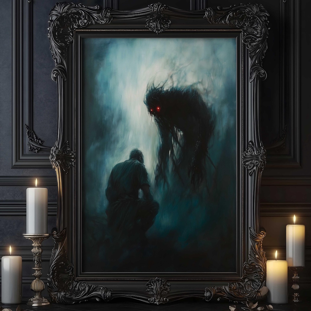 Phobos Wall Art, God of Fear and Panic, Greek Gods Poster, Greek God ...
