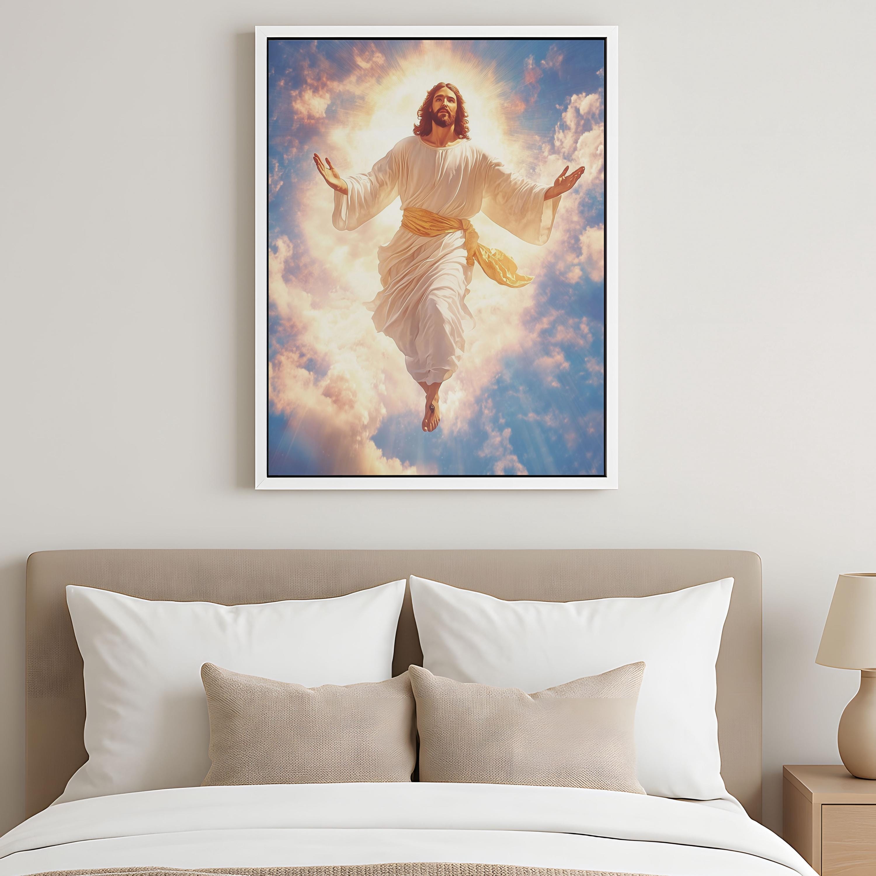 Christian Art, Jesus Christ Blessing, Jesus Blessing From Heaven ...