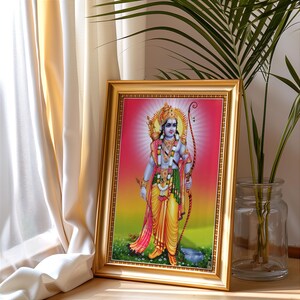 Ram Wall Art, Rama, Lord Ram, Hindu God, Hindu God Wall Art, Indian God ...
