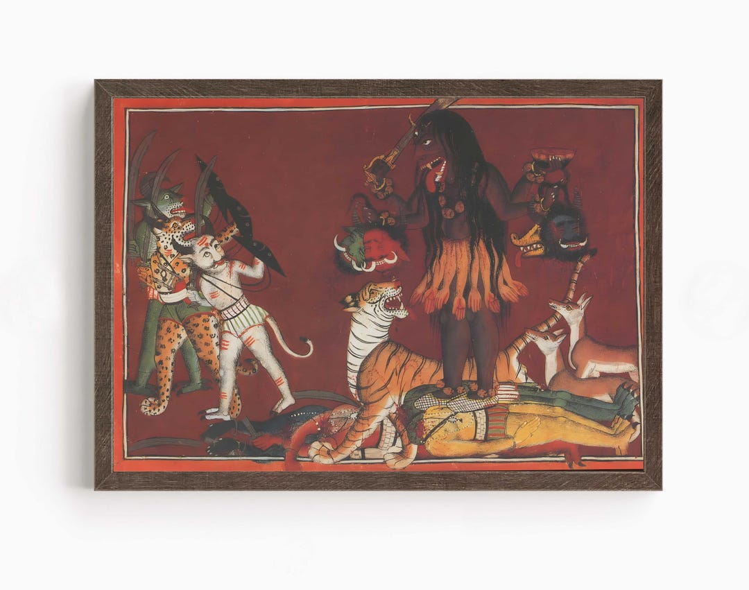 Shmashana Kali, Goddess Kali, Kali Maa, Hindu Goddess Kali, Kali Art ...