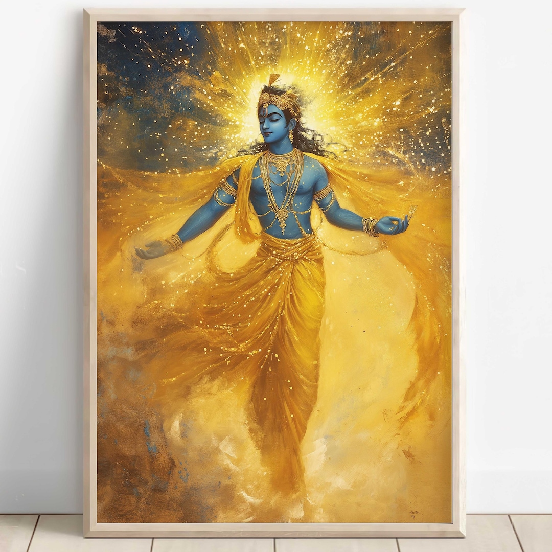 Krishna Art, Lord Krishna, Krishna Painting, Hindu God, Hindu God Wall ...