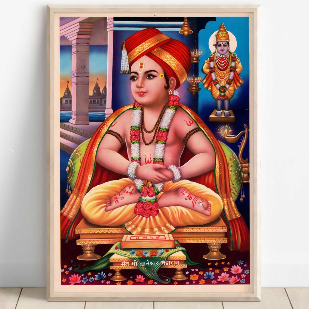 Sant Dnyaneshwar, Indian Marathi Saint, Founders of the Varkari ...
