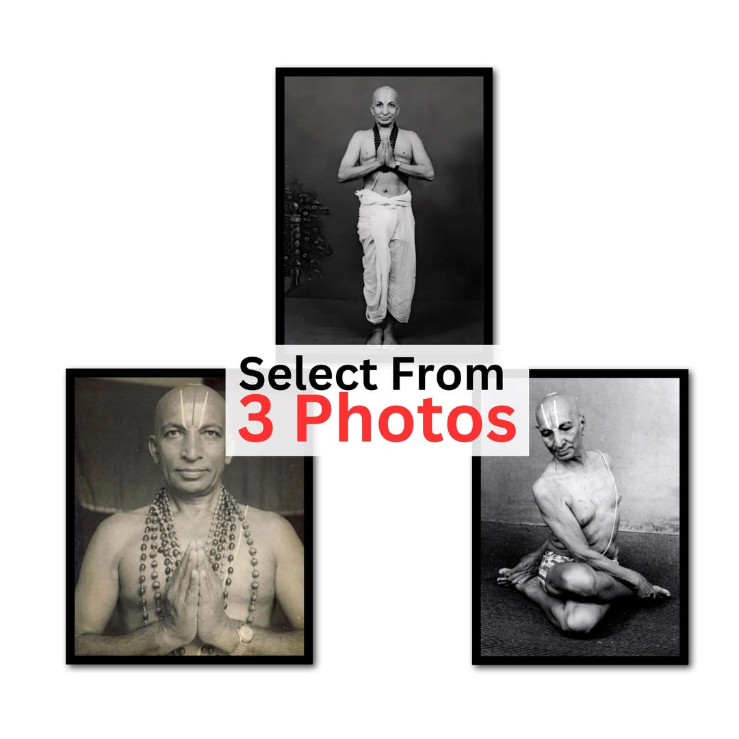 Krishnamacharya Wall Art, Krishnamacharya Poster, Tirumalai ...