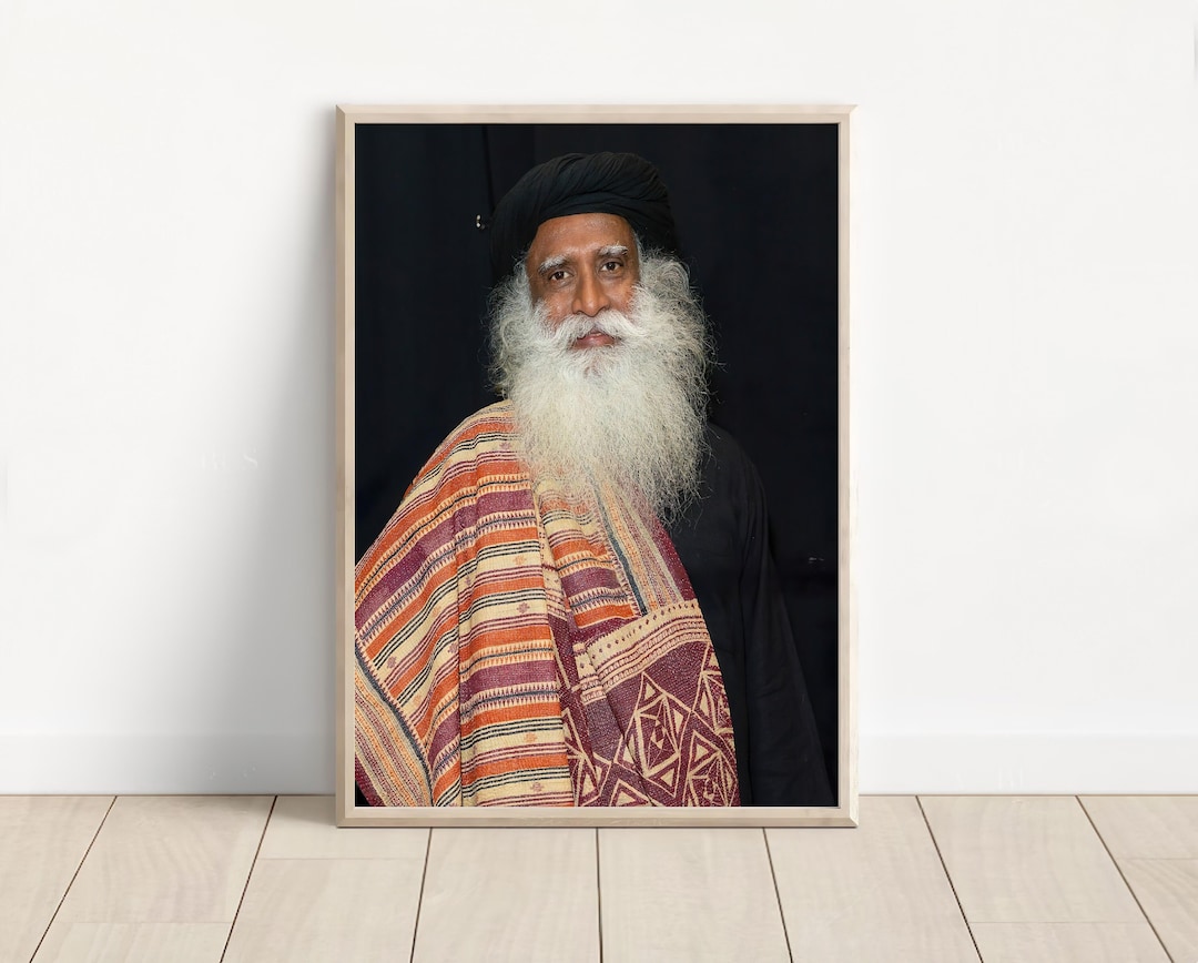 Sadhguru Wall Art, Sadhguru , Sadhguru Picture , Isha Yoga, Poster ...