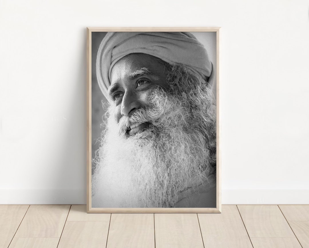 Sadhguru Wall Art, Sadhguru , Sadhguru Picture , Isha Yoga, Poster ...