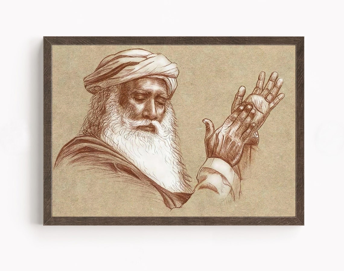 Sadhguru Wall Art, Sadhguru , Sadhguru Picture , Isha Yoga, Poster ...