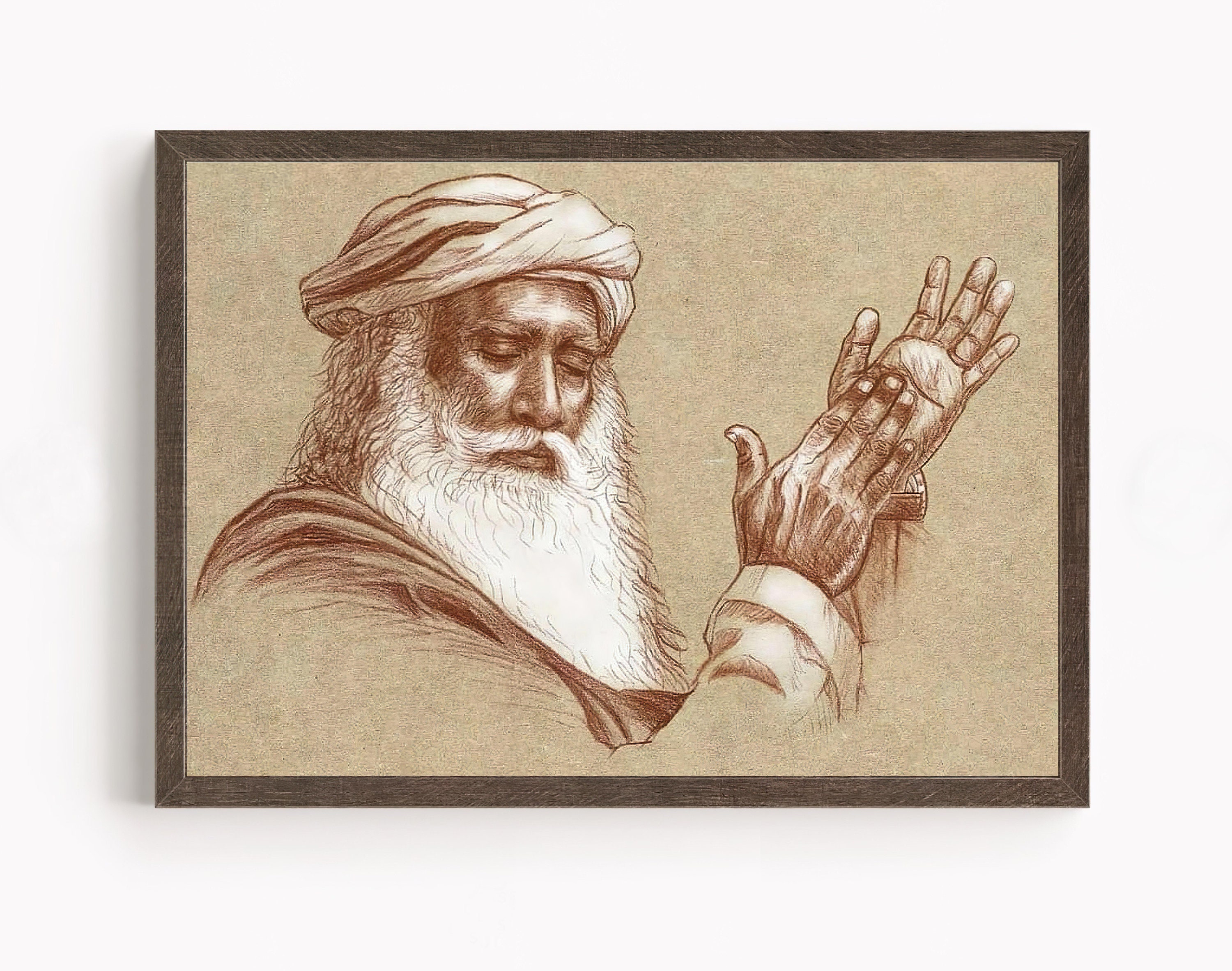 Sadhguru Wall Art, Sadhguru , Sadhguru Picture , Isha Yoga, Poster ...