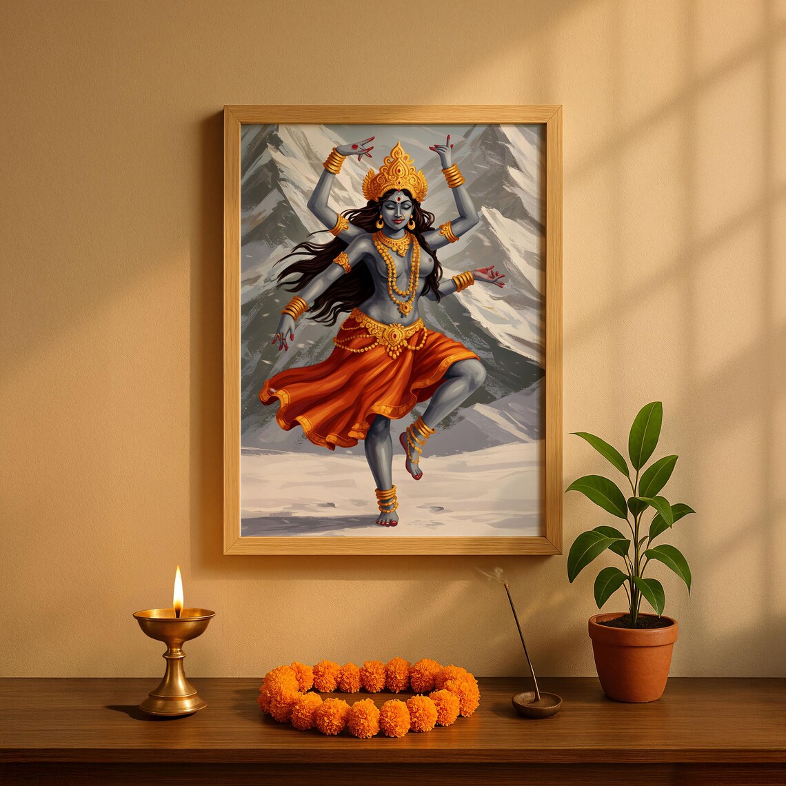 Kali Dancing, Goddess Kali, Kali Maa, Hindu Goddess Kali, Kali Art ...