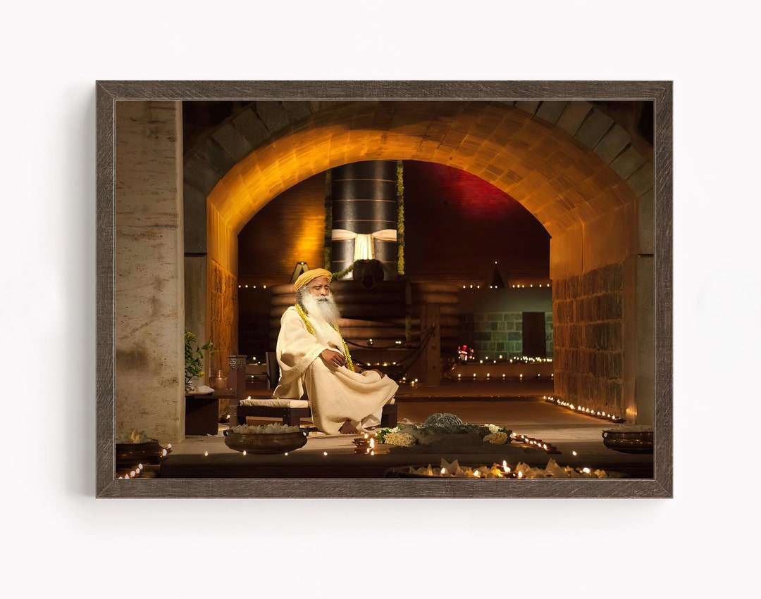 Sadhguru Wall Art, Sadhguru , Sadhguru Picture , Isha Yoga, Poster ...